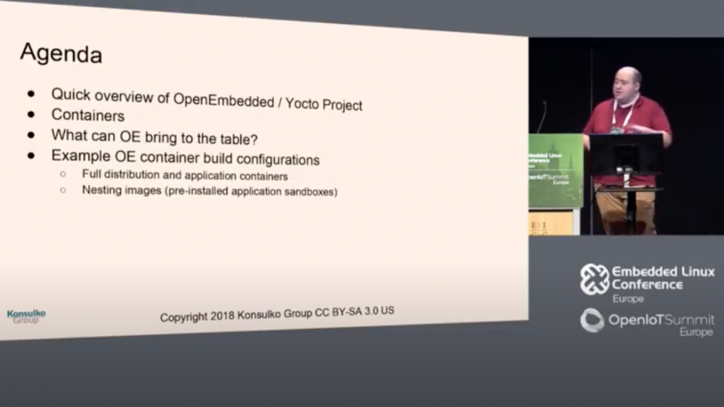 Building Container Images with OpenEmbedded and the Yocto Project – Scott Murray